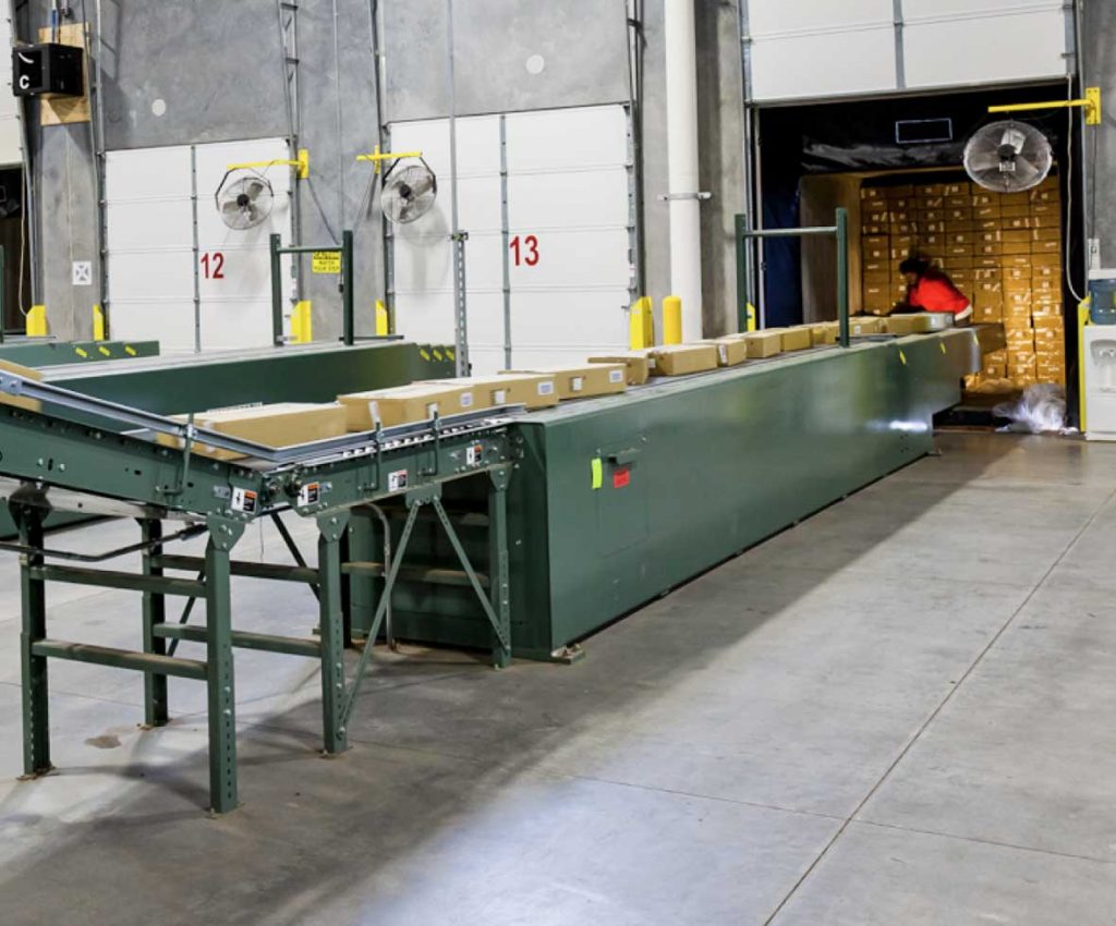 Using Conveyors for Loading and Unloading Trucks & Containers ...